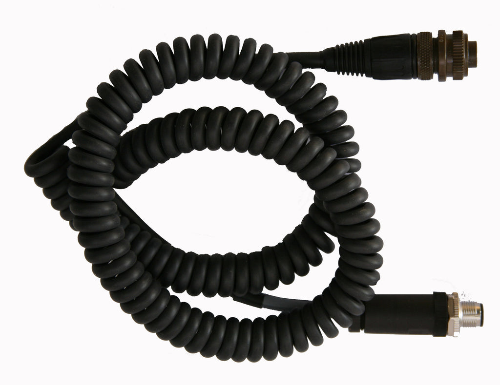 CSI 2130 & CSI 2140 Coiled Cable 5 Pin Turck To 2 Pin Mil Connector ...