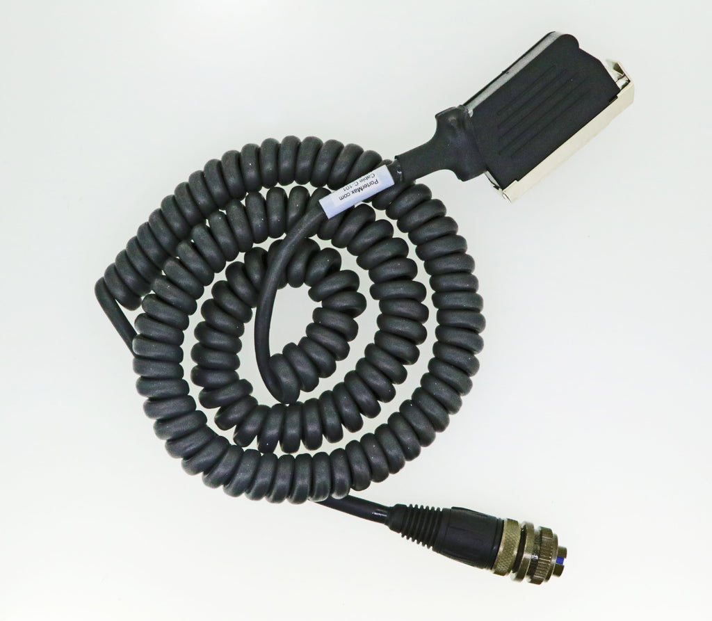 CSI Accelerometer Coiled Cable, 25 Pin D-Sub To 2 Pin Military Connect ...