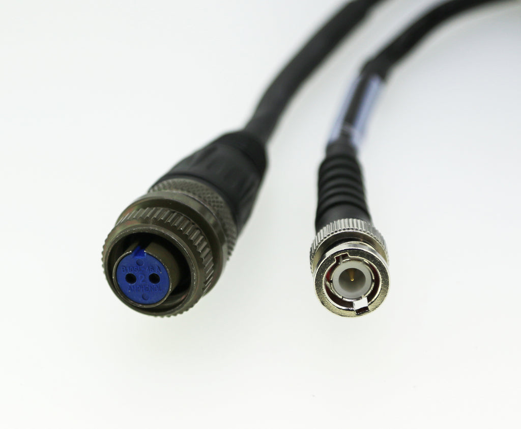 Accelerometer & Balancing Cable BNC-M Connector to 2 Socket Military C ...