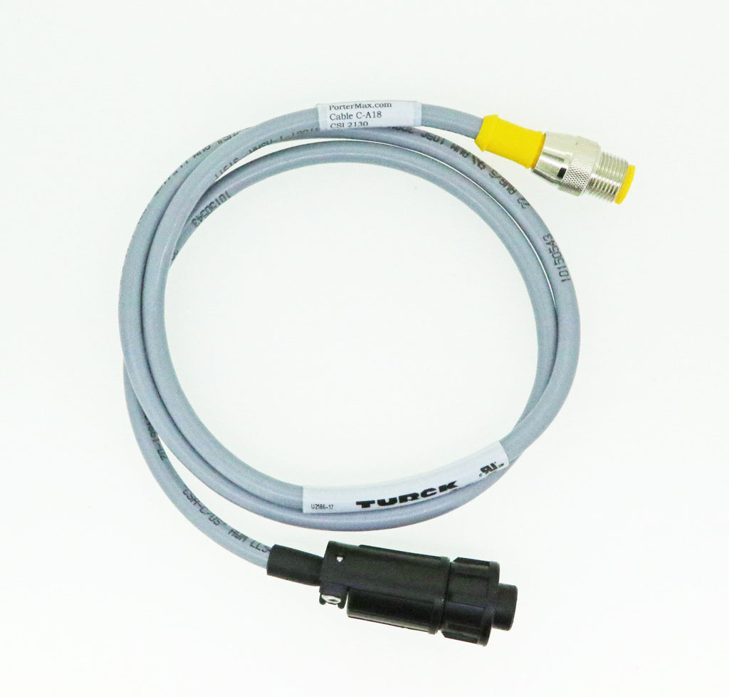 CSI 2130 Straight M12 TURCK Connector to 3 Socket Military Connector ...